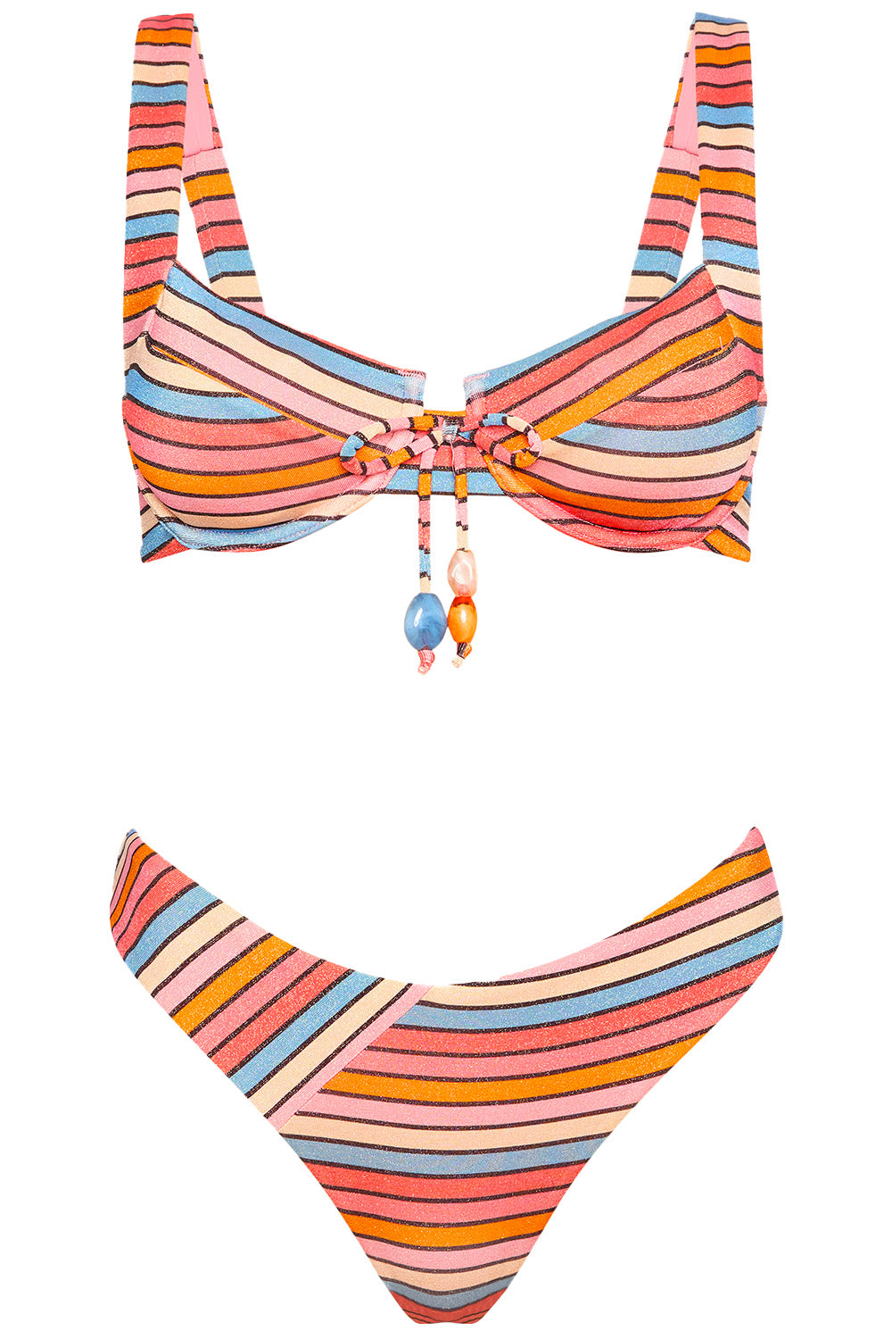 Laguna Bikini Sunset Stripe Set – VETCHY